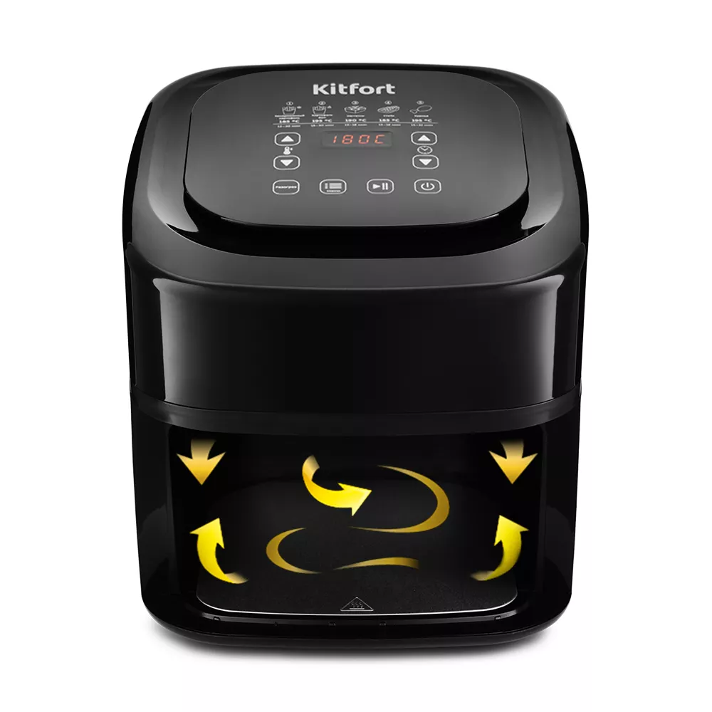 Аэрогриль с таймером Kitfort KT-2215 купить по цене 9 990 ₽: отзывы ...