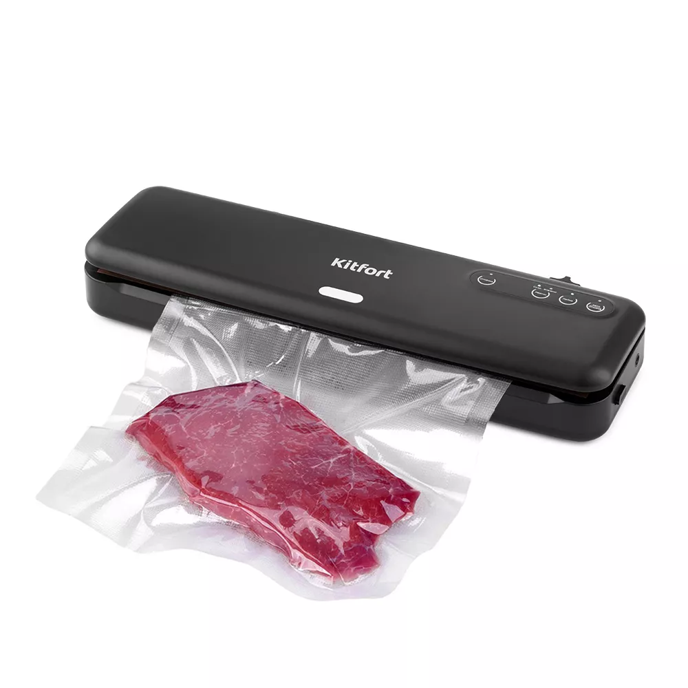 Вакууматор Kitfort KT-1509-1 домашний для продуктов, чёрный купить по ...
