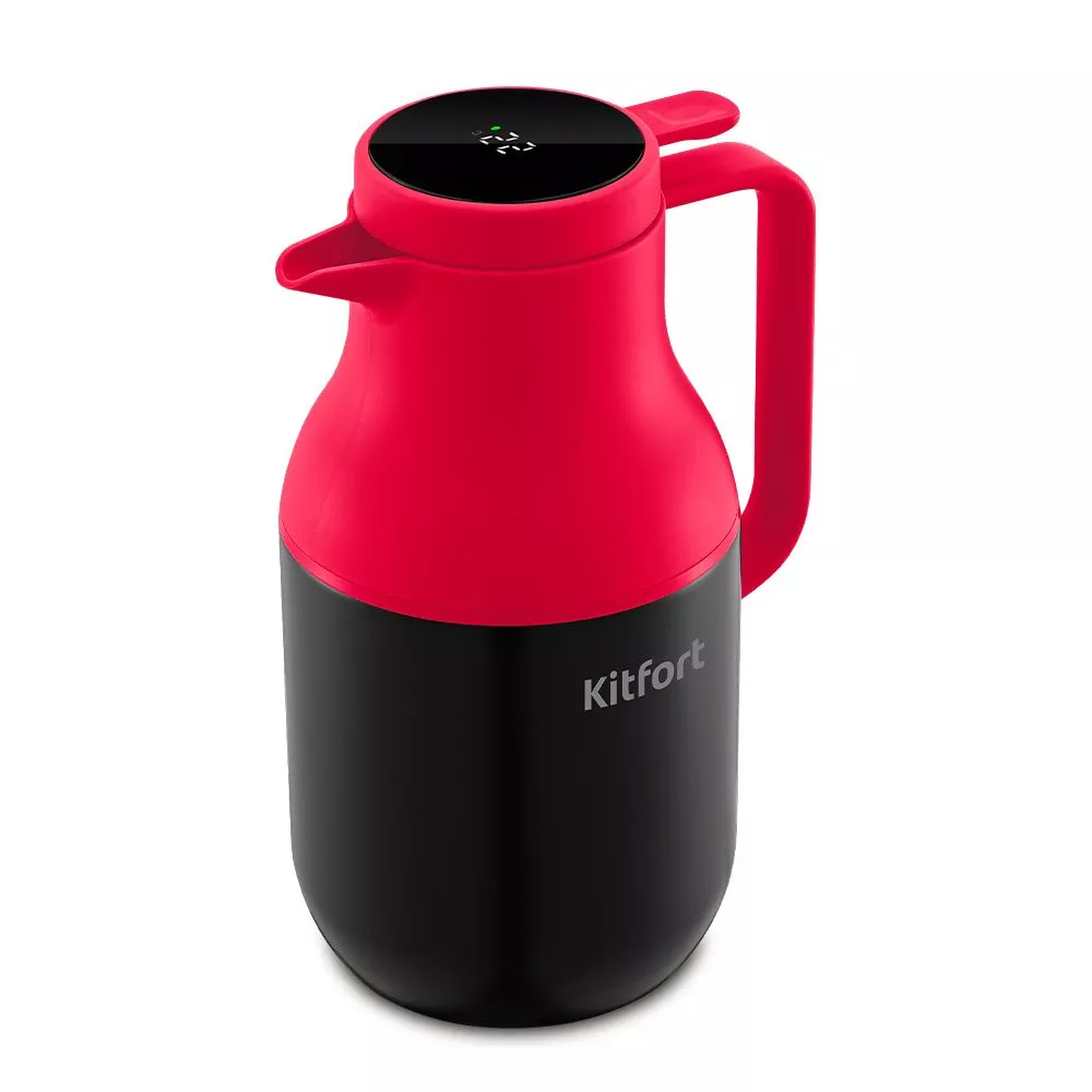 Термос Kitfort KT-1240-1, чёрно-малиновый купить по цене 1 590 ...