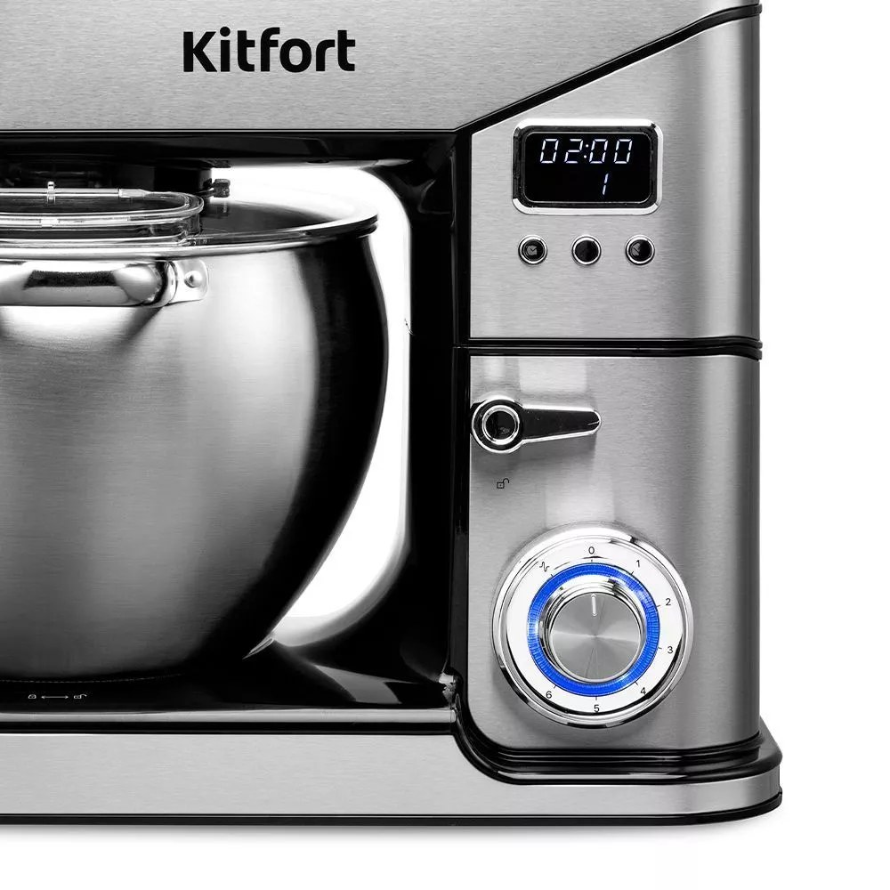 Планетарный миксер «6 в 1» Kitfort КТ-3413 купить по цене 24 990 ₽: отзывы, фото, характеристики