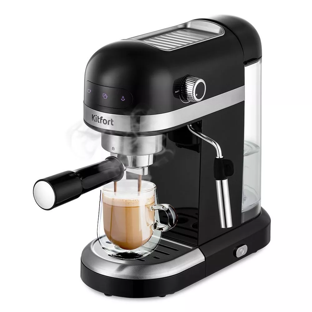 Кофеварка Kitfort КТ-7115 купить по цене 8 990 ₽: отзывы, фото, характеристики