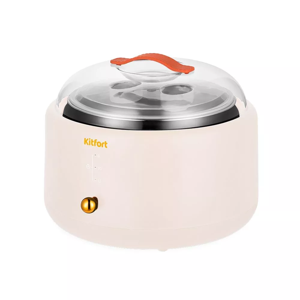 Йогуртница Kitfort КТ-6081-2, розовый купить по цене 1 390 ₽: отзывы, фото, характеристики