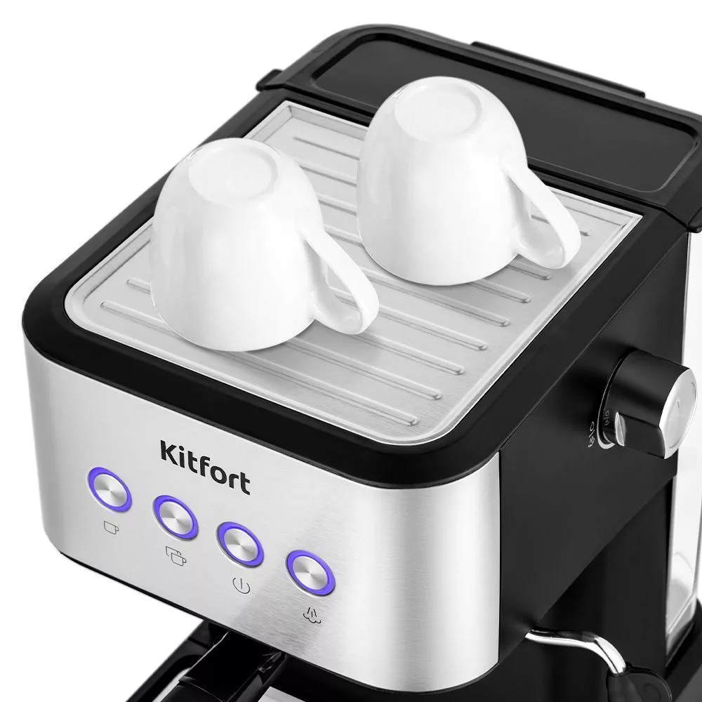 Кофеварка Kitfort КТ-7140 купить по цене 8 990 ₽: отзывы, фото, характеристики