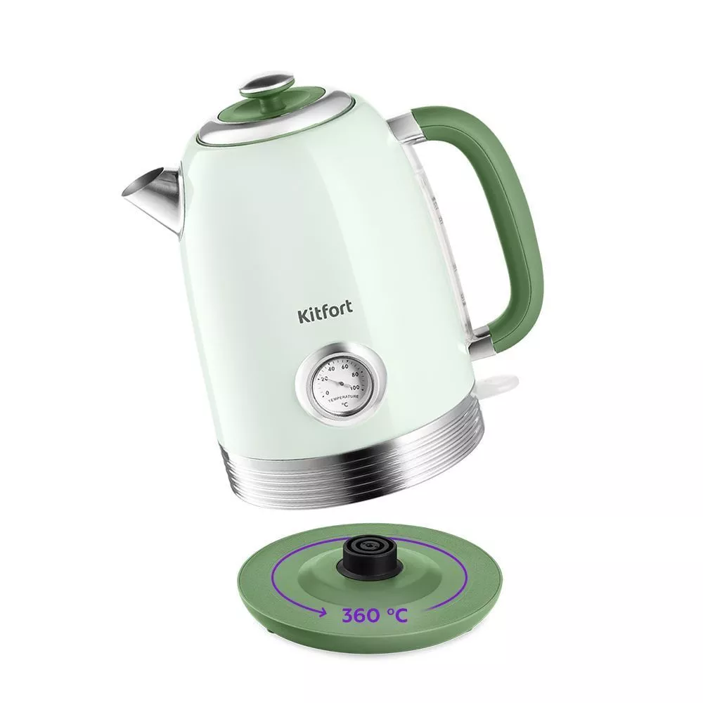Чайник Kitfort КТ-6604 купить по цене 3 290 ₽: отзывы, фото, характеристики