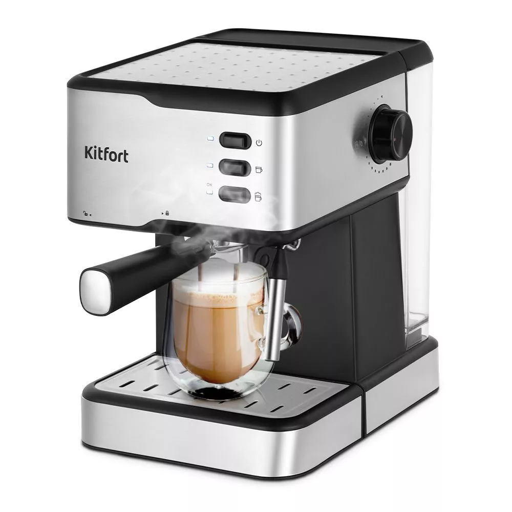 Кофеварка Kitfort КТ-7233 купить по цене 5 990 ₽: отзывы, фото, характеристики