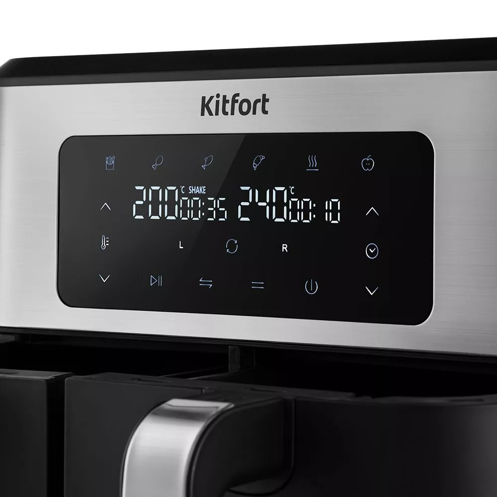 Аэрогриль Kitfort КТ-2249 купить по цене 14 990 ₽: отзывы, фото, характеристики