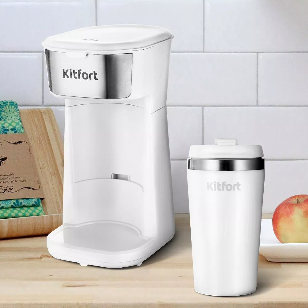 Кофеварка Kitfort КТ-7411 купить по цене 1 290 ₽: отзывы, фото, характеристики