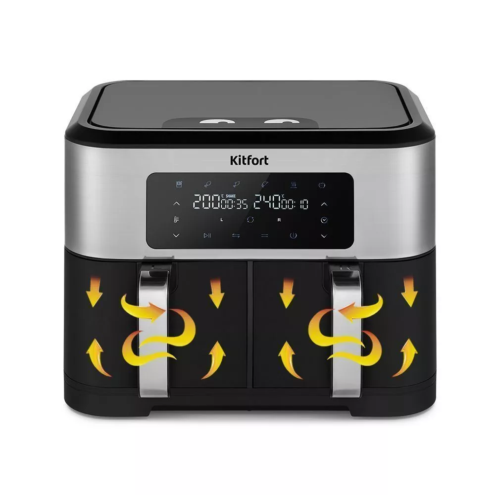 Аэрогриль Kitfort КТ-2249 купить по цене 14 990 ₽: отзывы, фото, характеристики