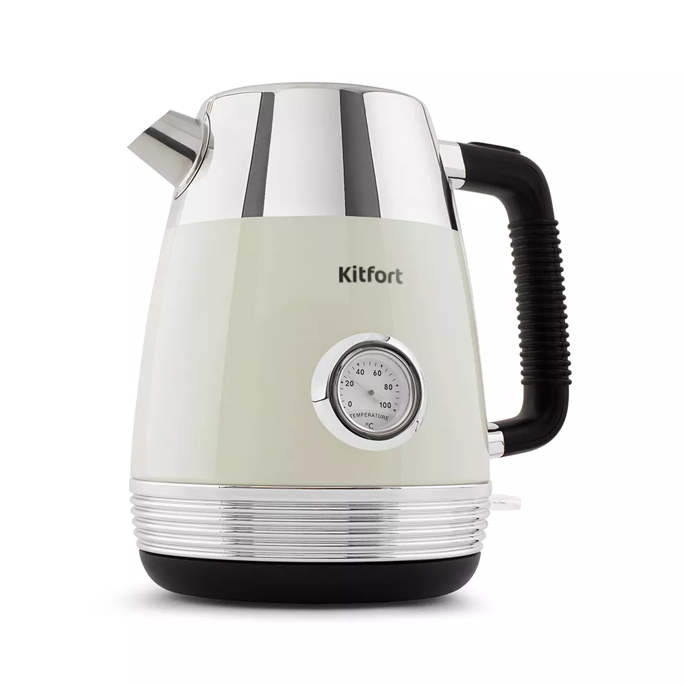 Новый чайник Kitfort KT-633-3, бежевого цвета купить по цене 3 590 ₽: отзывы, фото ...