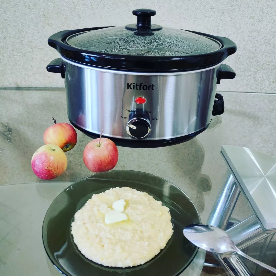 Медленноварка Kitfort KT-207 с ручным управлением купить по цене 2 790 ₽: отзывы, фото, руководство