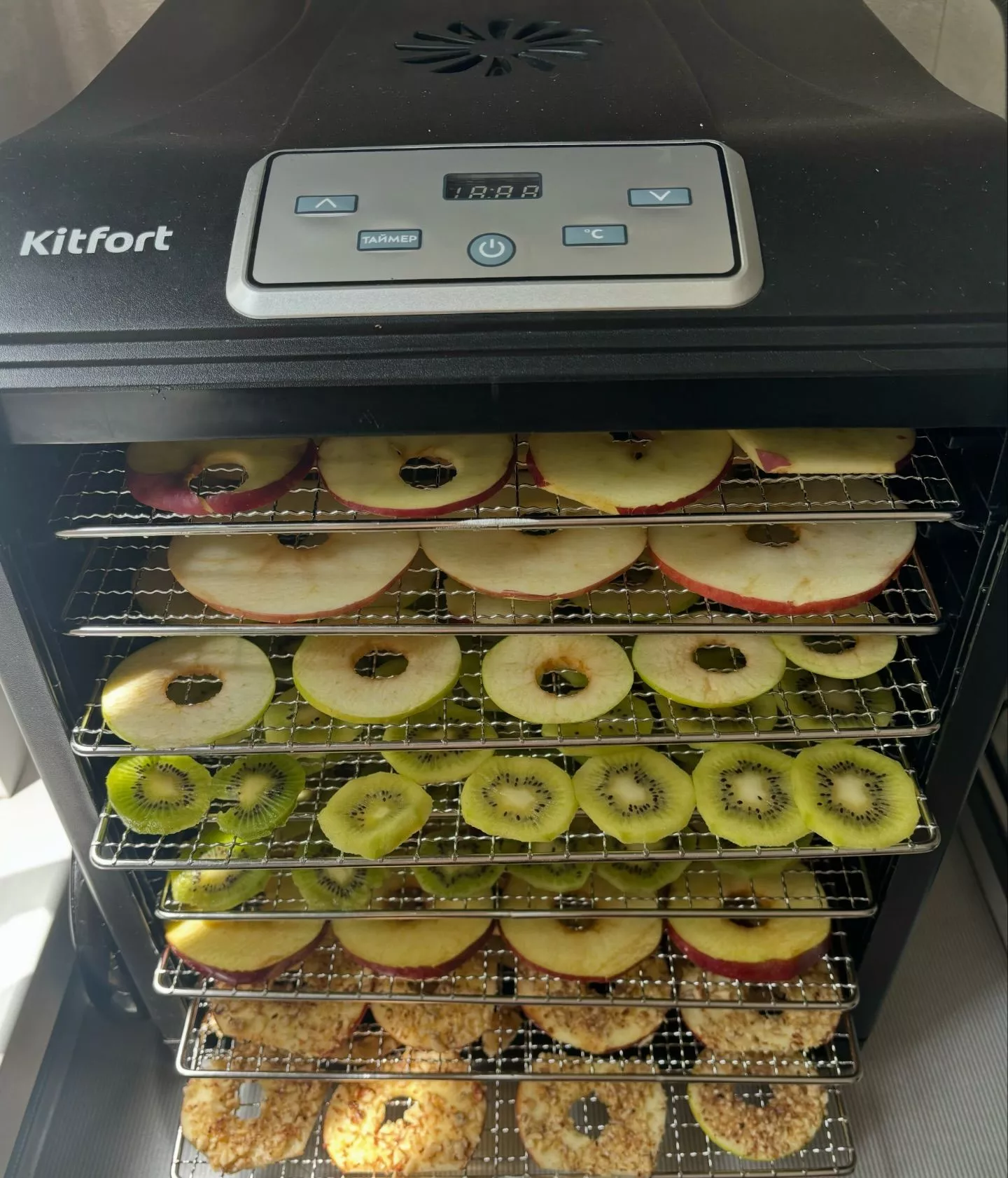 Промышленная сушилка Kitfort KT-1908 для овощей и фруктов купить по цене 16 990 ₽: отзывы, фото ...