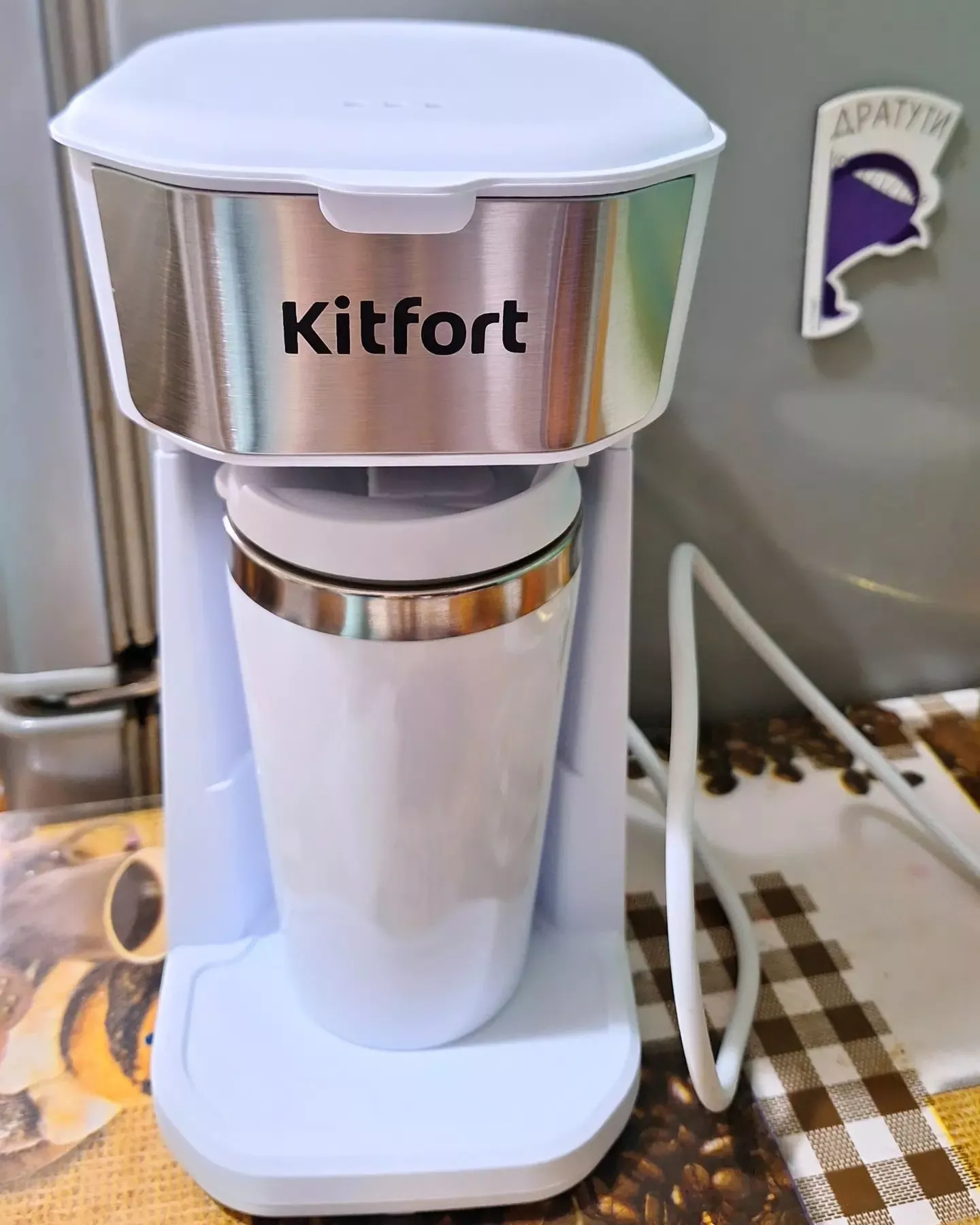 Кофеварка Kitfort КТ-7411 купить по цене 1 190 ₽: отзывы, фото, характеристики