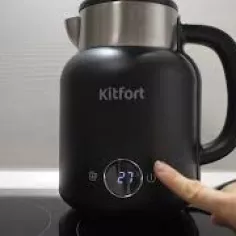 Чайник Kitfort KT-6196-2, белый купить по цене 3 590 ₽: отзывы, фото, характеристики